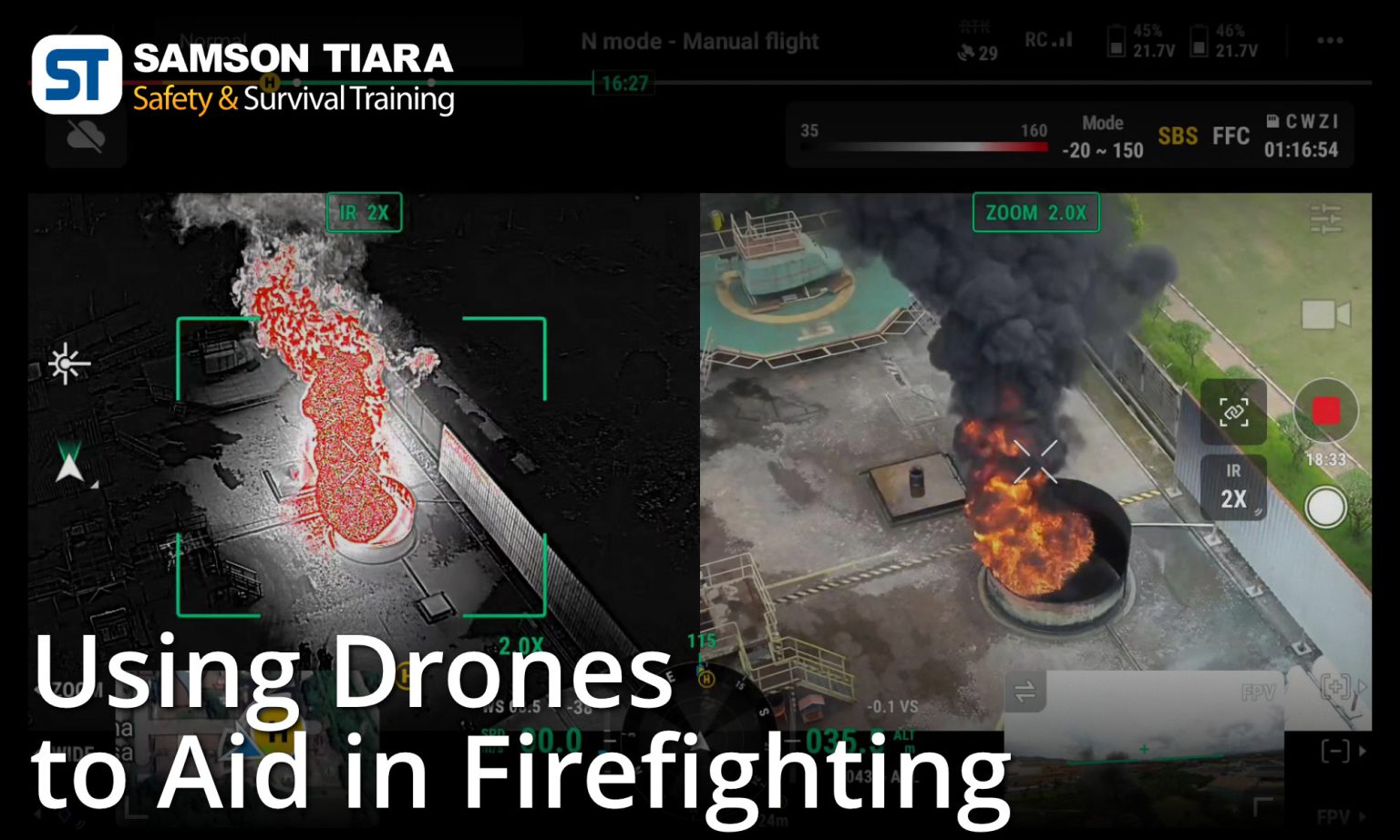 Using Drones To Aid In Firefighting – Samson Tiara
